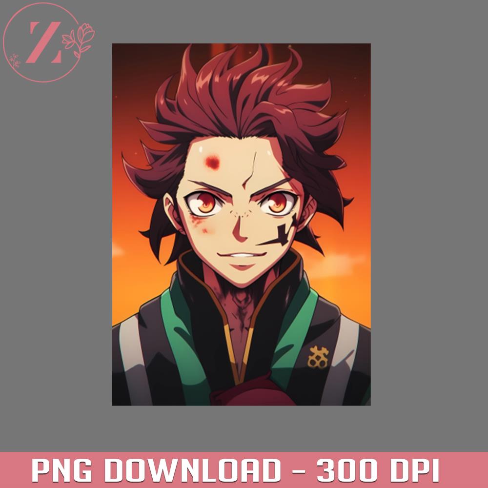 Tanjiro Kamado Demon Slay Anime Damon Slayer PNG download | Inspire Uplift