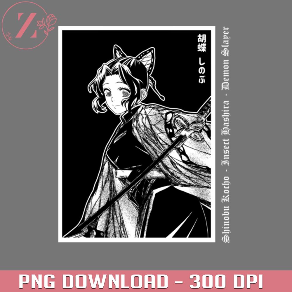 Shinobu Anime Damon Slayer PNG download | Inspire Uplift