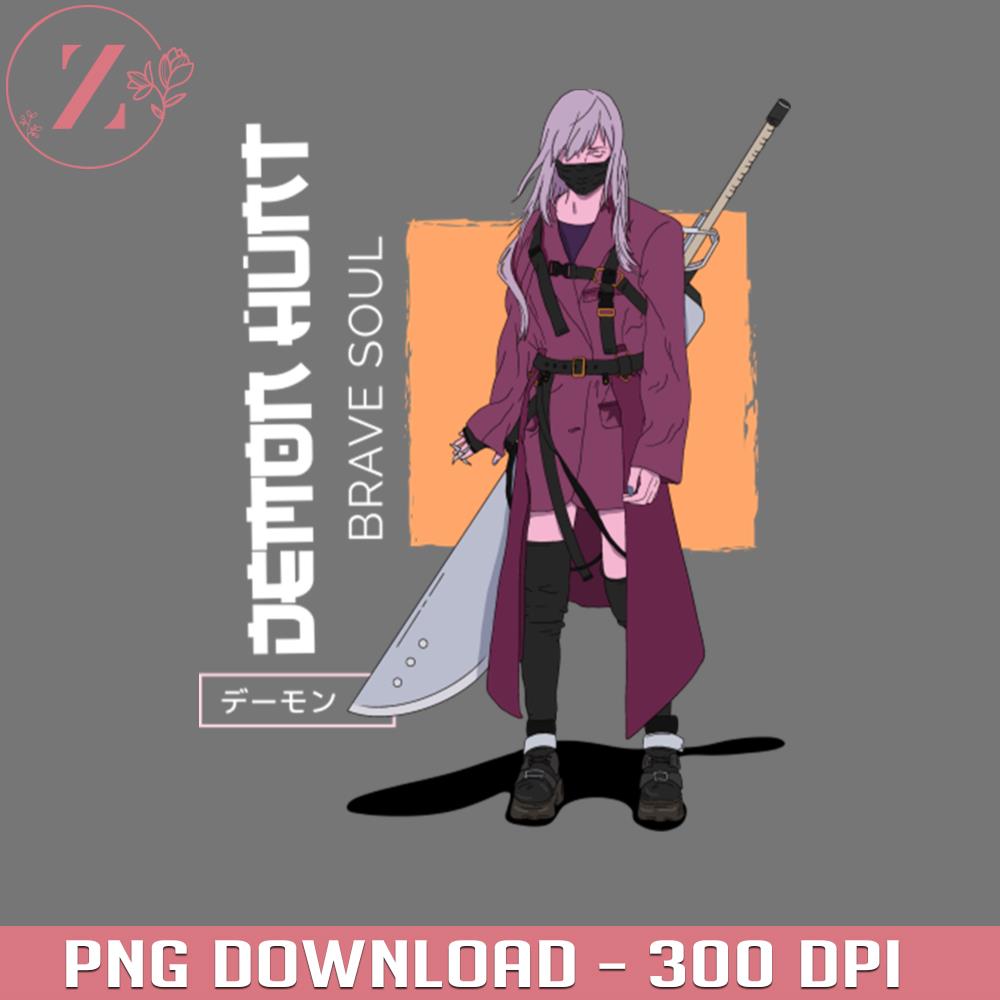 Demon Hunter Brave Soul Demo Anime Damon Slayer PNG downloa | Inspire ...