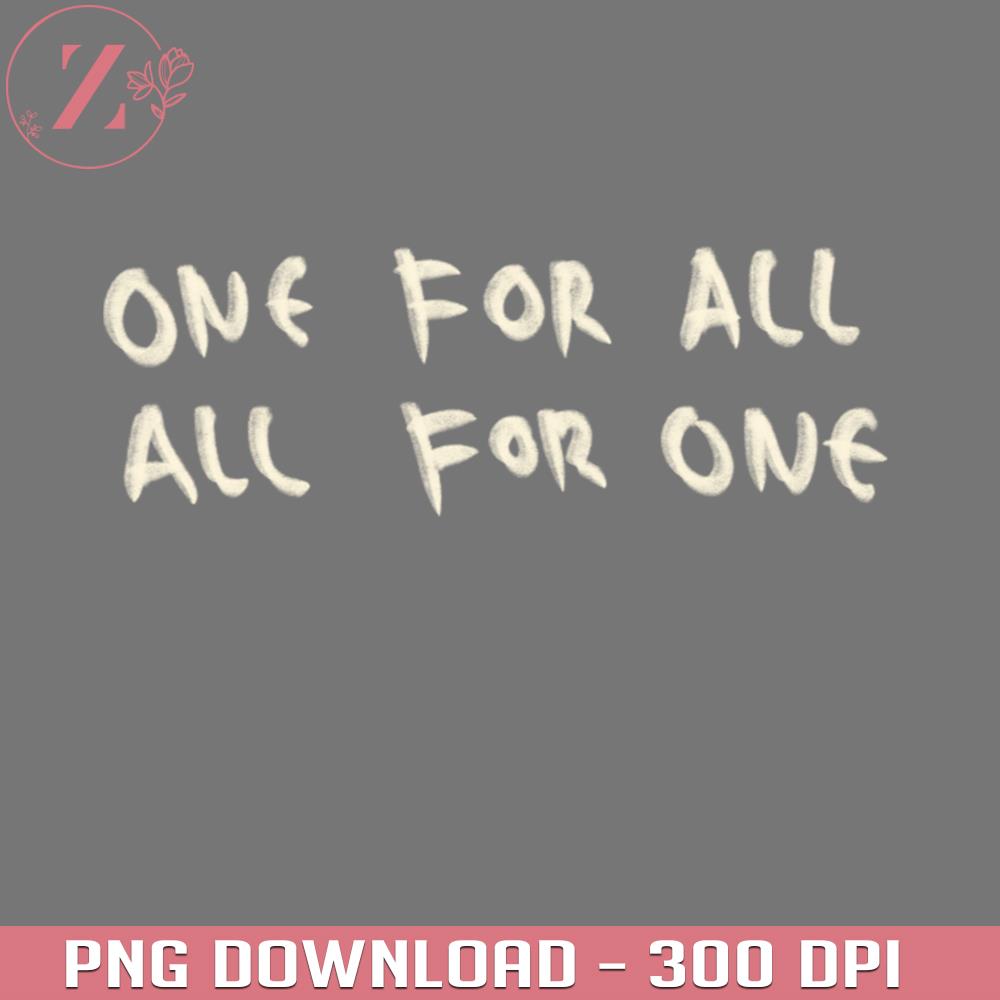 One For All All For One Anime My Hero Academia PNG download | Inspire ...