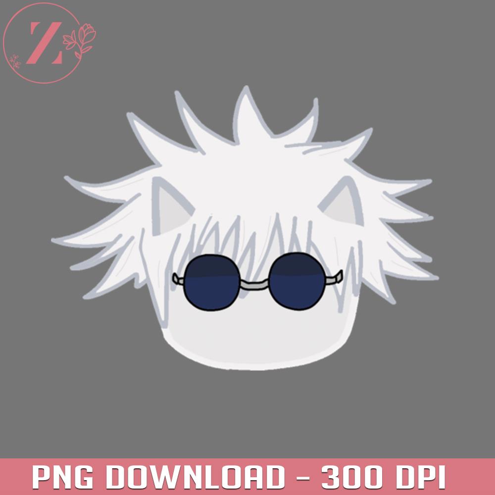 Gojo Cat Anime Jujutsu Kaisen PNG download | Inspire Uplift