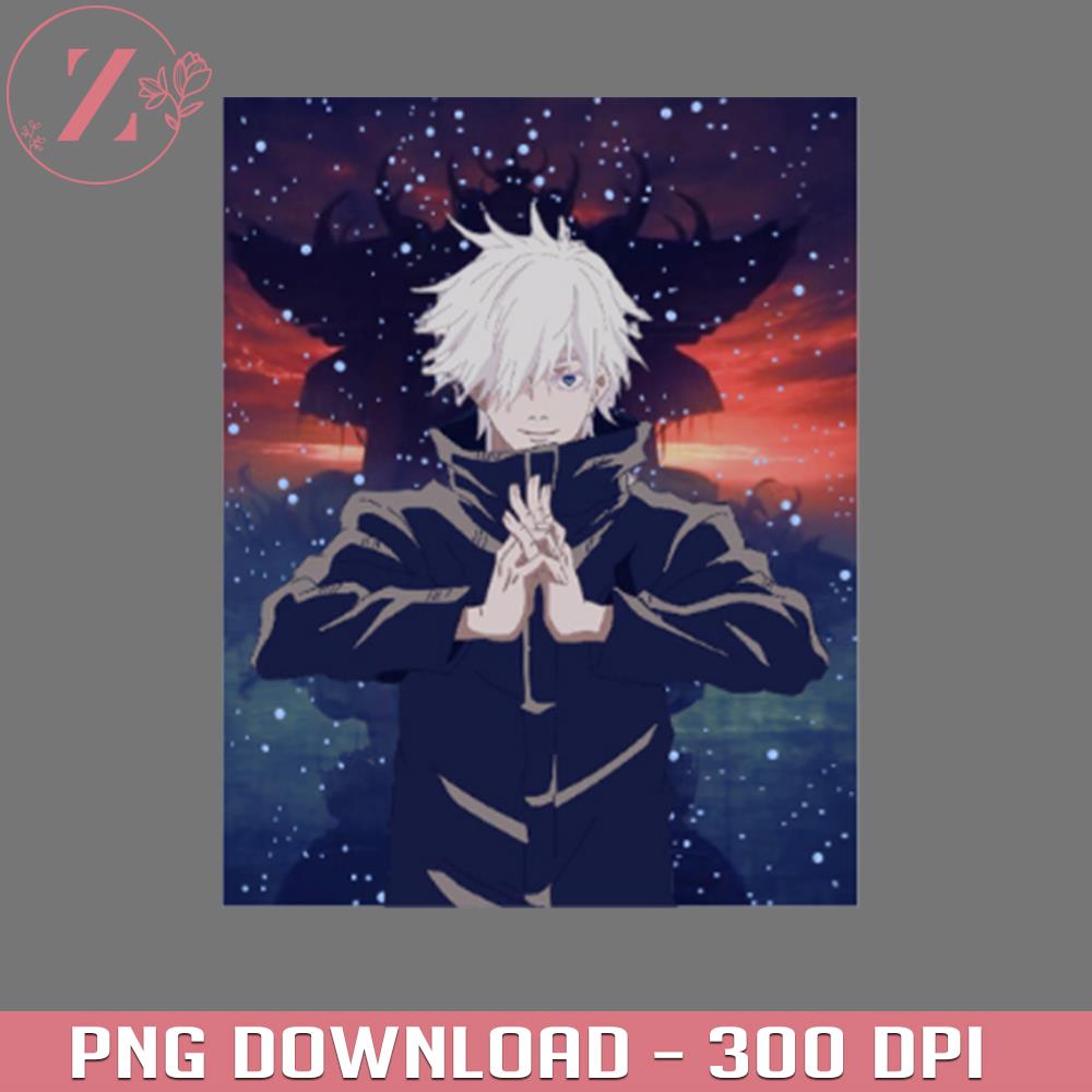 Gojo Domain Expansion Anime Jujutsu Kaisen PNG download | Inspire Uplift