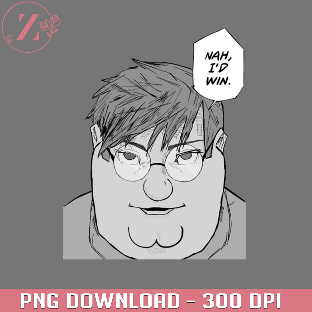 Nah Id Win Anime Jujutsu Kaisen PNG download | Inspire Uplift