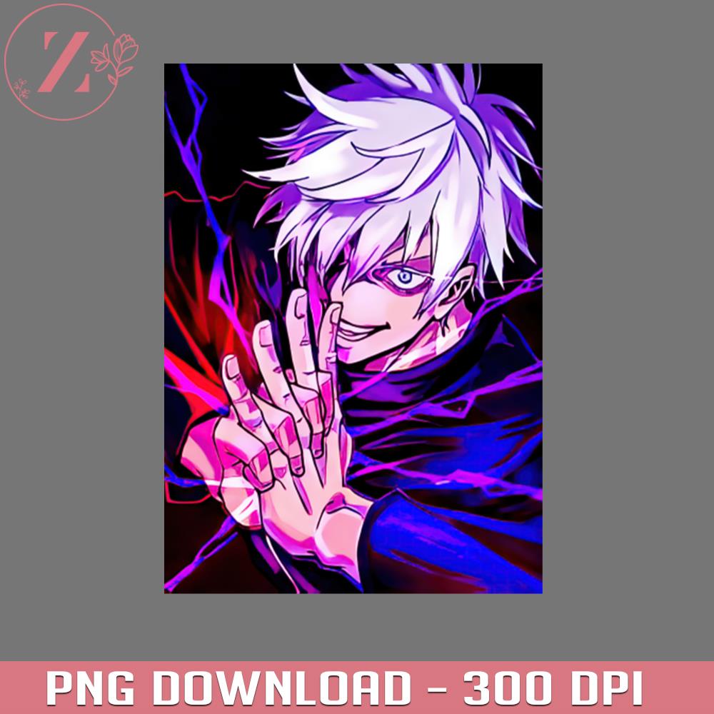 gojo satoru Anime Jujutsu Kaisen PNG download | Inspire Uplift