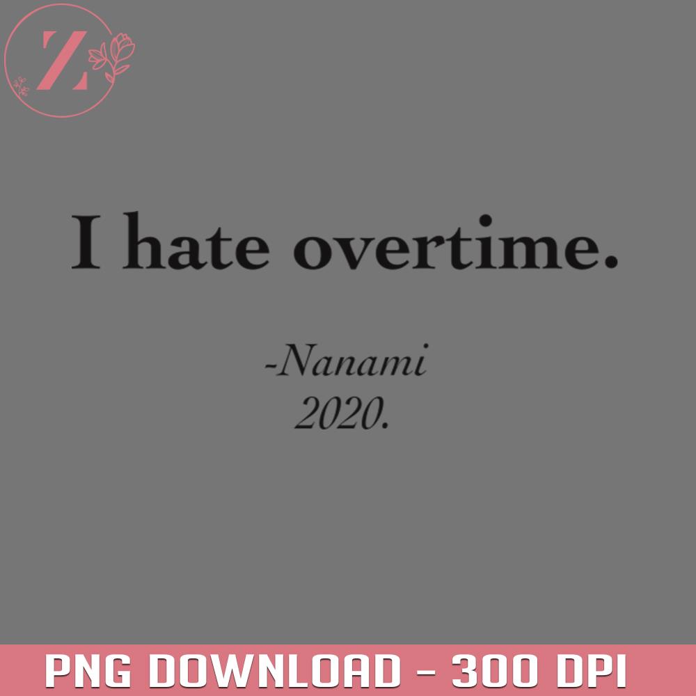 Nanami quotes 1 white Anime Jujutsu Kaisen PNG download | Inspire Uplift