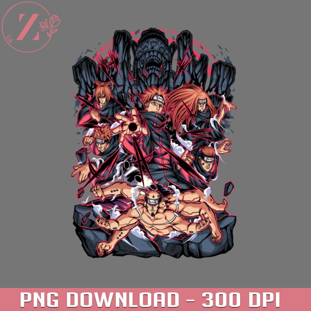 Pain Gang Anime Jujutsu Kaisen PNG download | Inspire Uplift