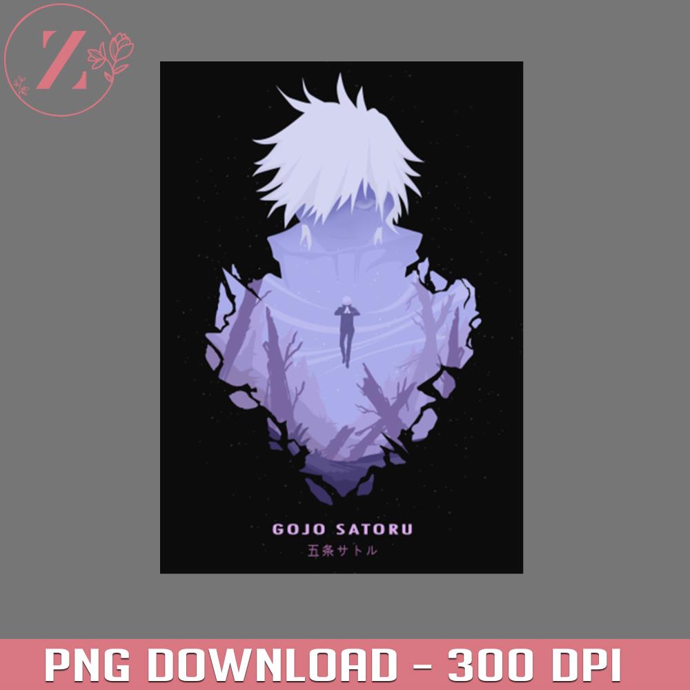 Gojo Satoru Anime Jujutsu Kaisen PNG download | Inspire Uplift
