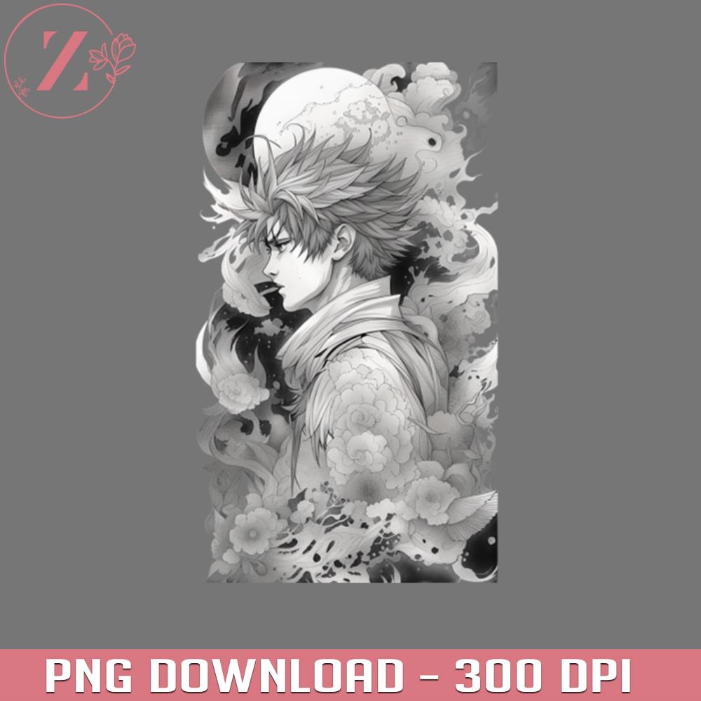 Gojo Satoru Grey Design Anime Jujutsu Kaisen PNG download - Inspire Uplift