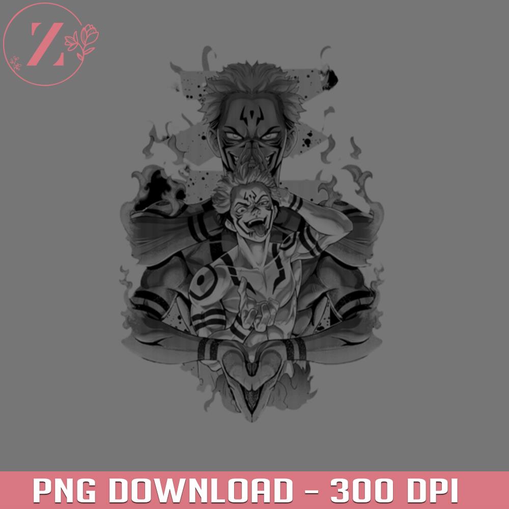 SUKUNA DOMAIN Anime Jujutsu Kaisen PNG download | Inspire Uplift