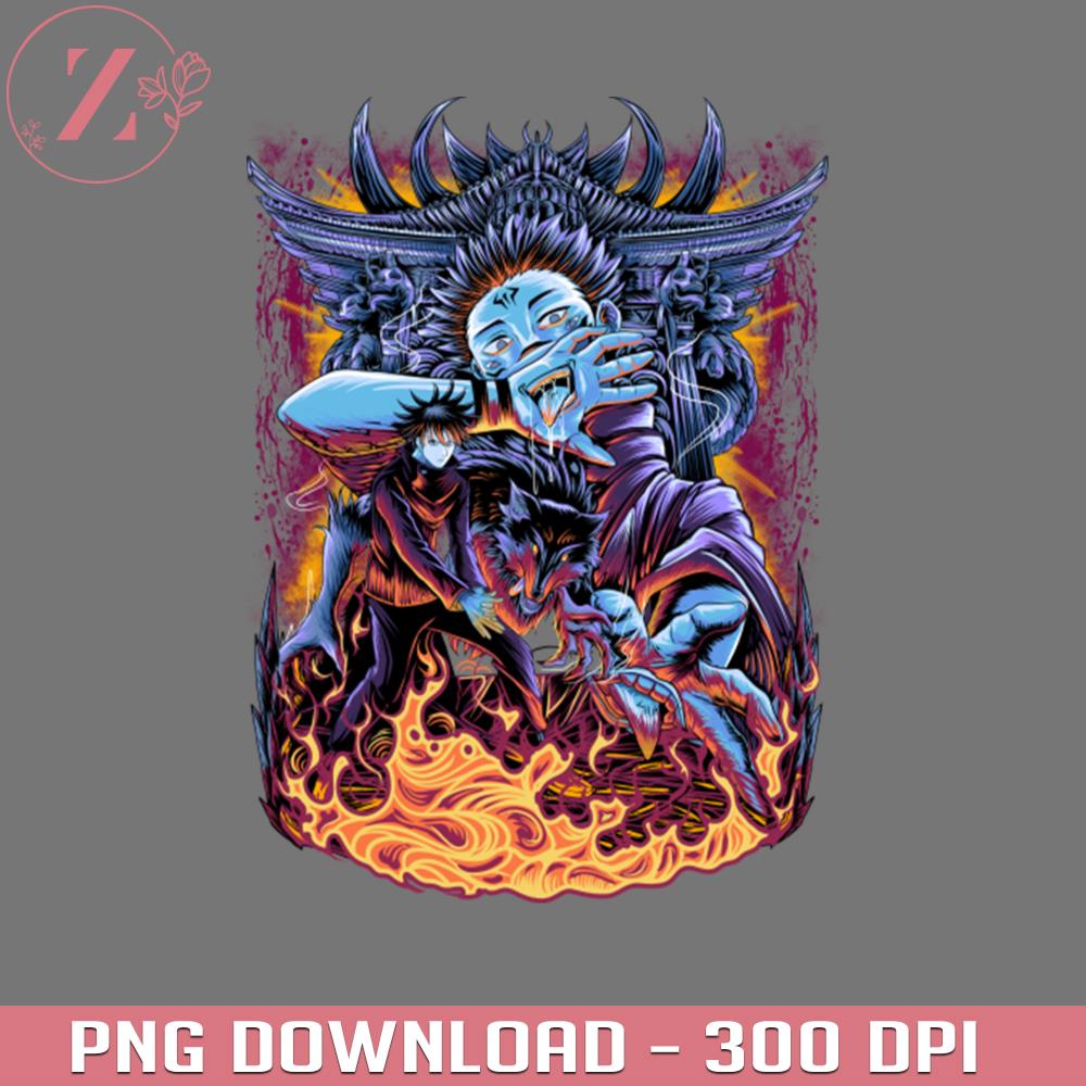 King Of Curses SUKUNA Anime Jujutsu Kaisen PNG download | Inspire Uplift