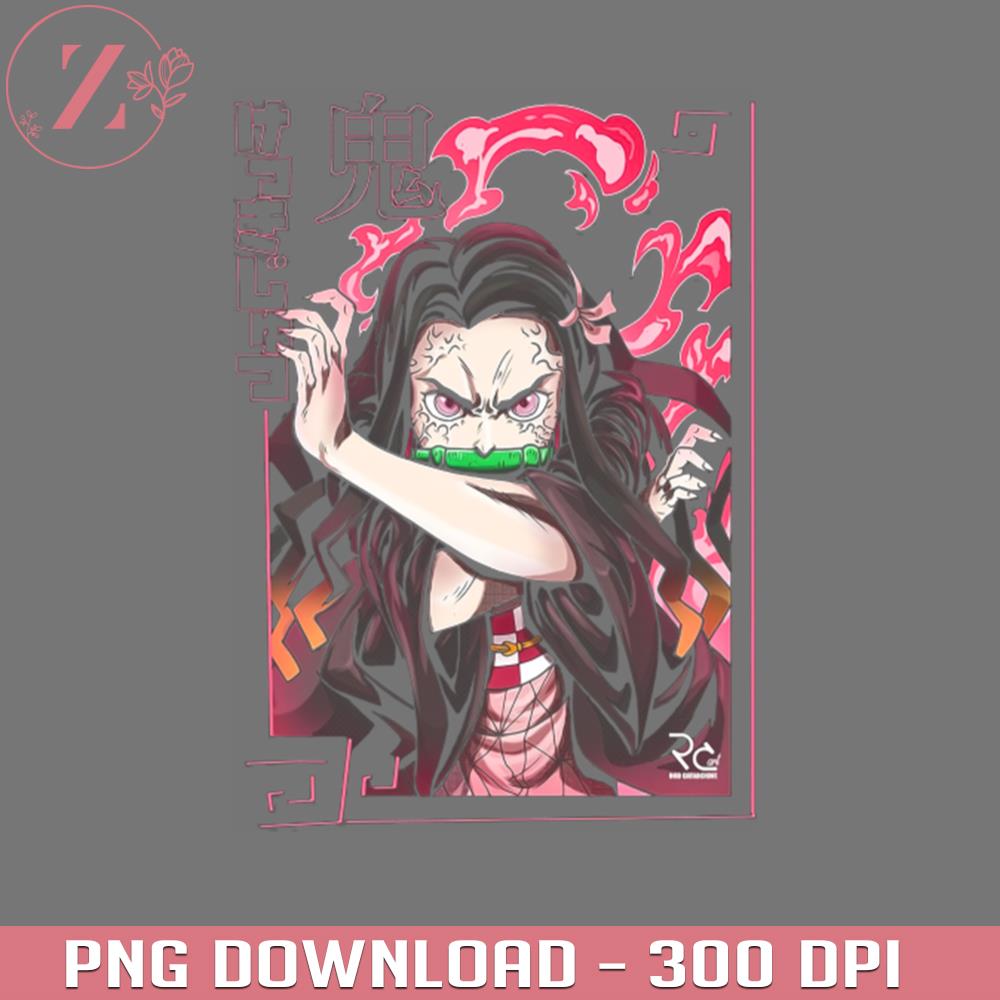 Nezuko Demon Slayer Anime Cowboy Bebop download PNG | Inspire Uplift