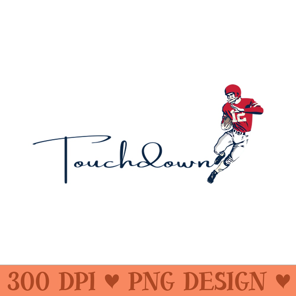Touchdown Patriots - Digital PNG Graphics | Inspire Uplift