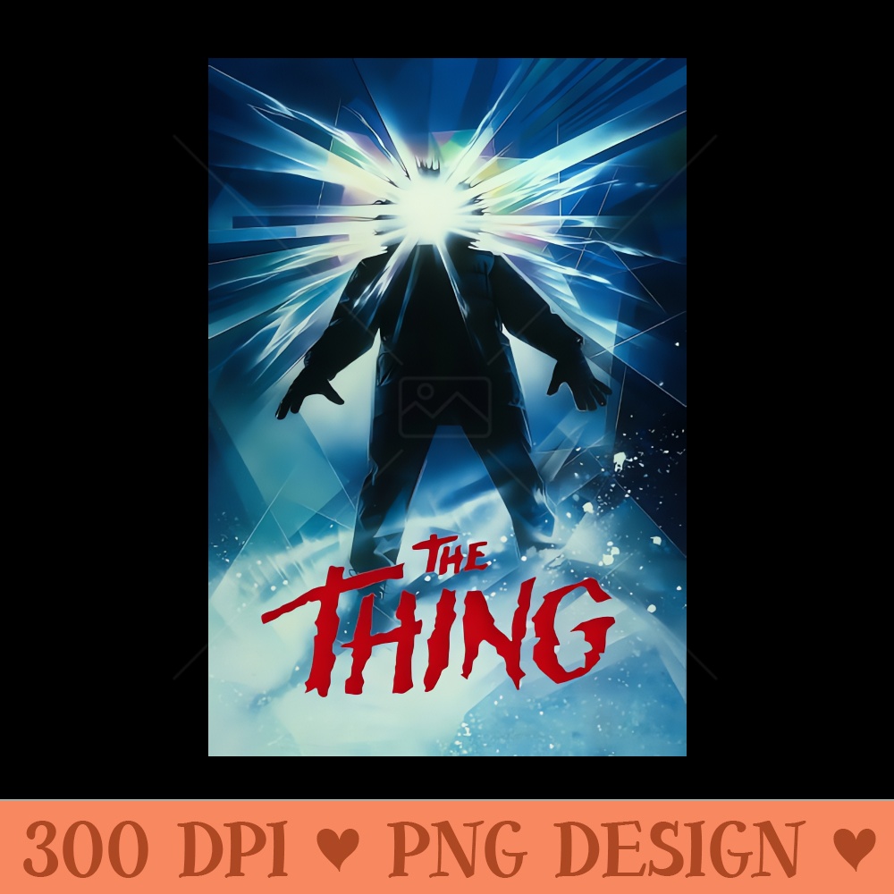 The Thing Movie Poster - High-Quality PNG Download | Inspire Uplift