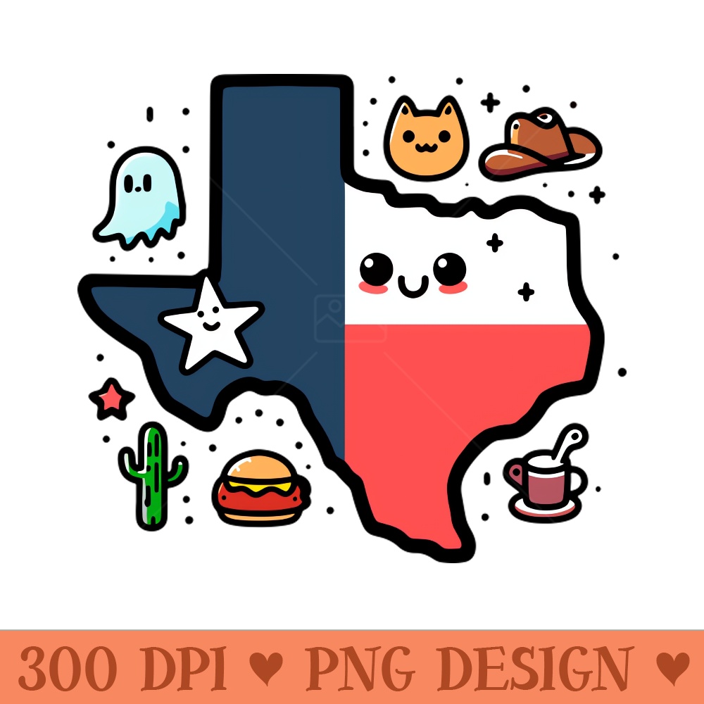 Texas Cute - PNG Clipart | Inspire Uplift