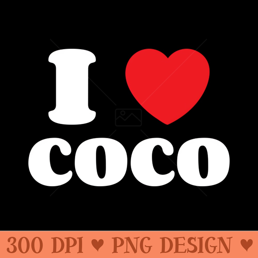 I Heart Coco Gauff - Vector PNG Download | Inspire Uplift