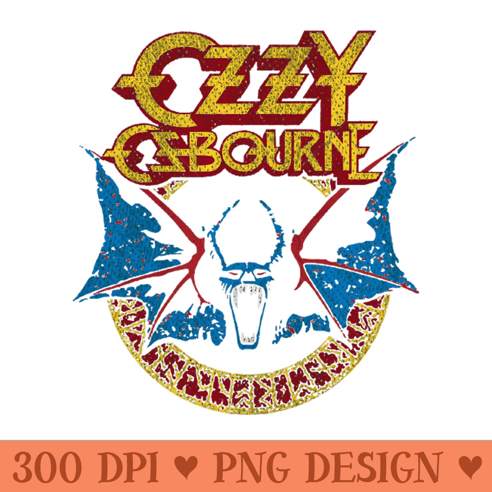 Ozzy Is Bat - PNG Artwork | Inspire Uplift