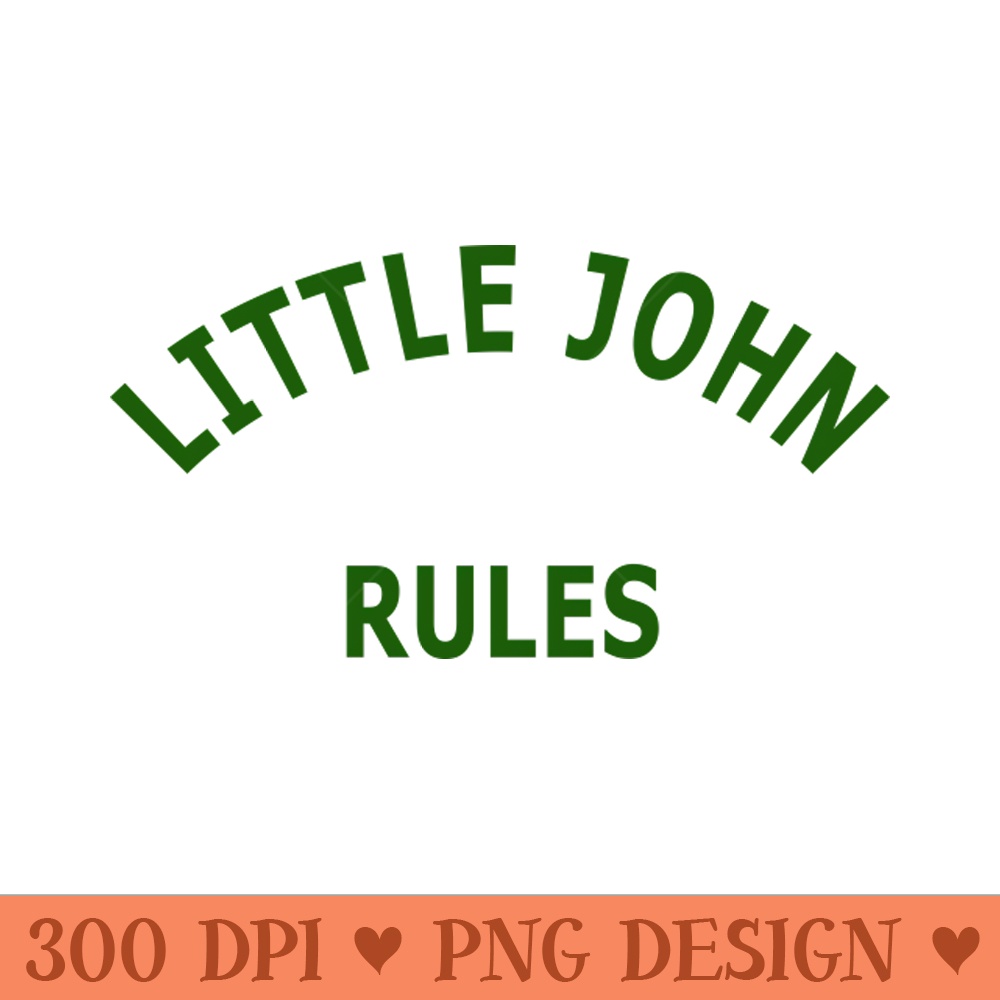 Little John Rocks - Digital PNG Graphics | Inspire Uplift