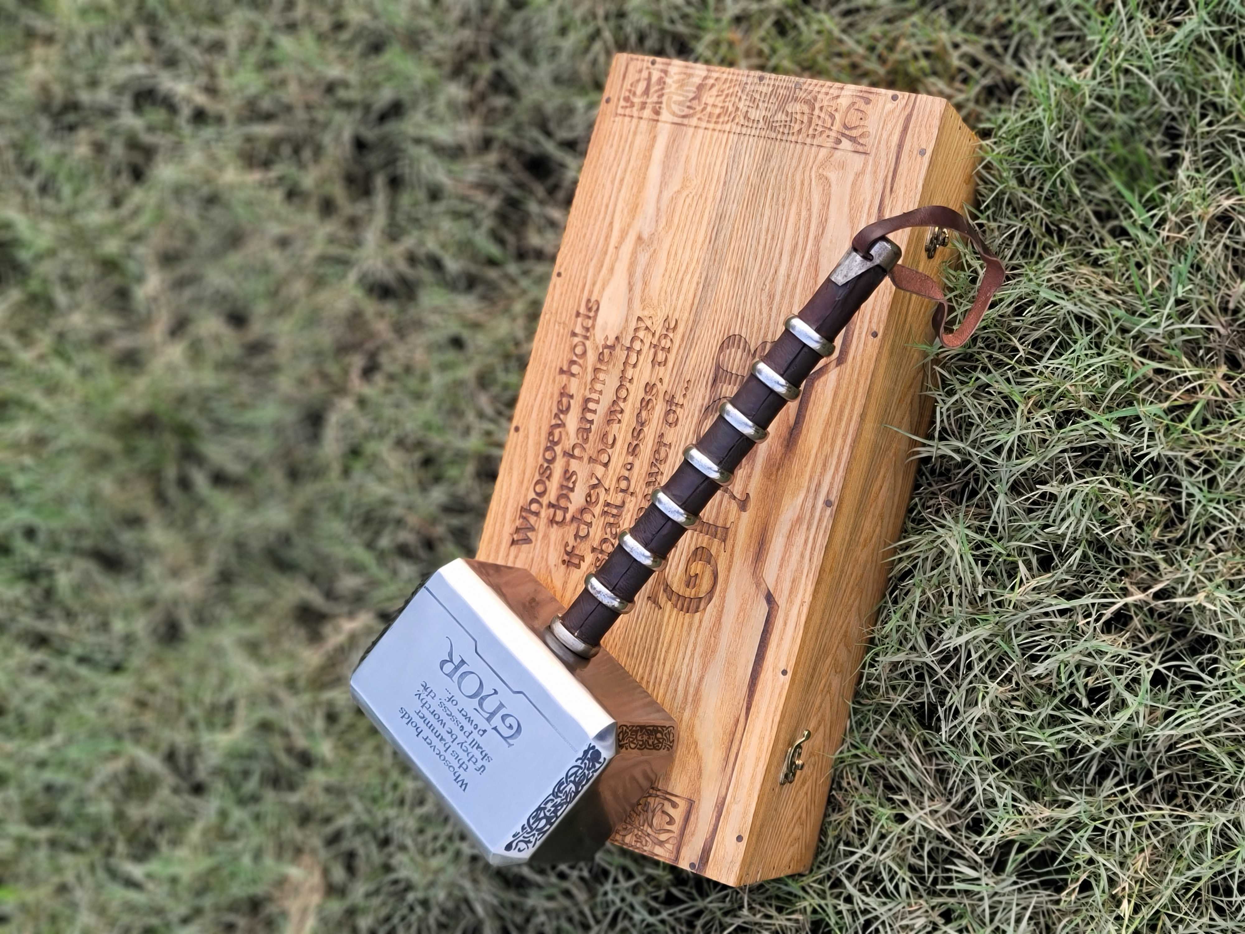 Thor Hammer Set Fully Functional Heavy Weight Metal | Inspire Uplift