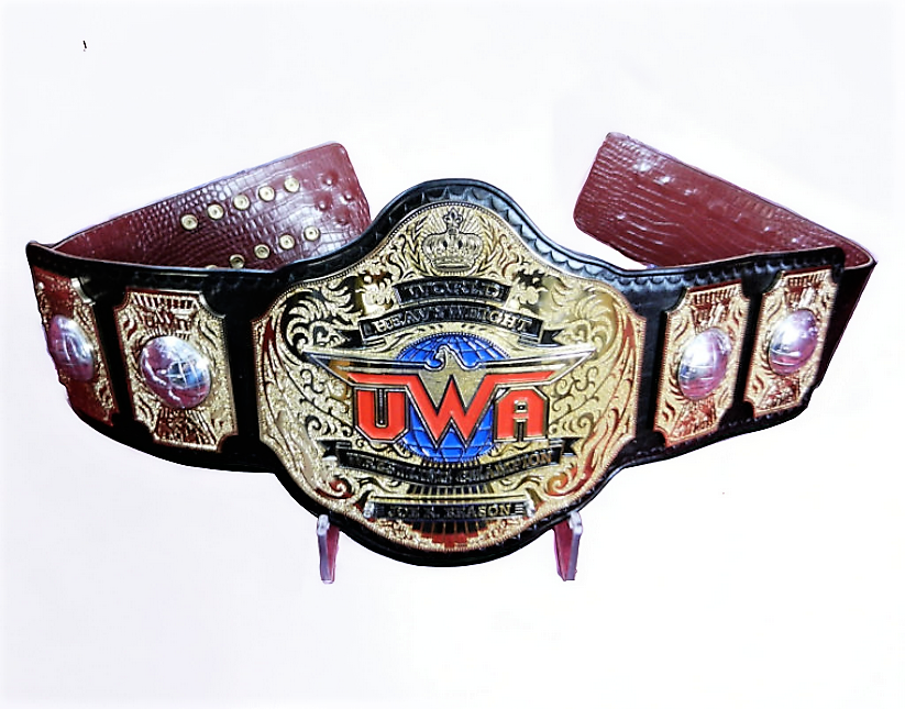 UWA World Heavy Weight Wrestling Championship Title Belt Rep - Inspire ...