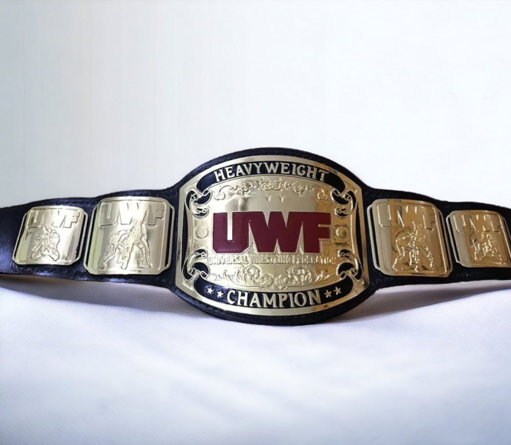 UWF World Heavy Weight Wrestling Championship Title Belt Rep - Inspire ...