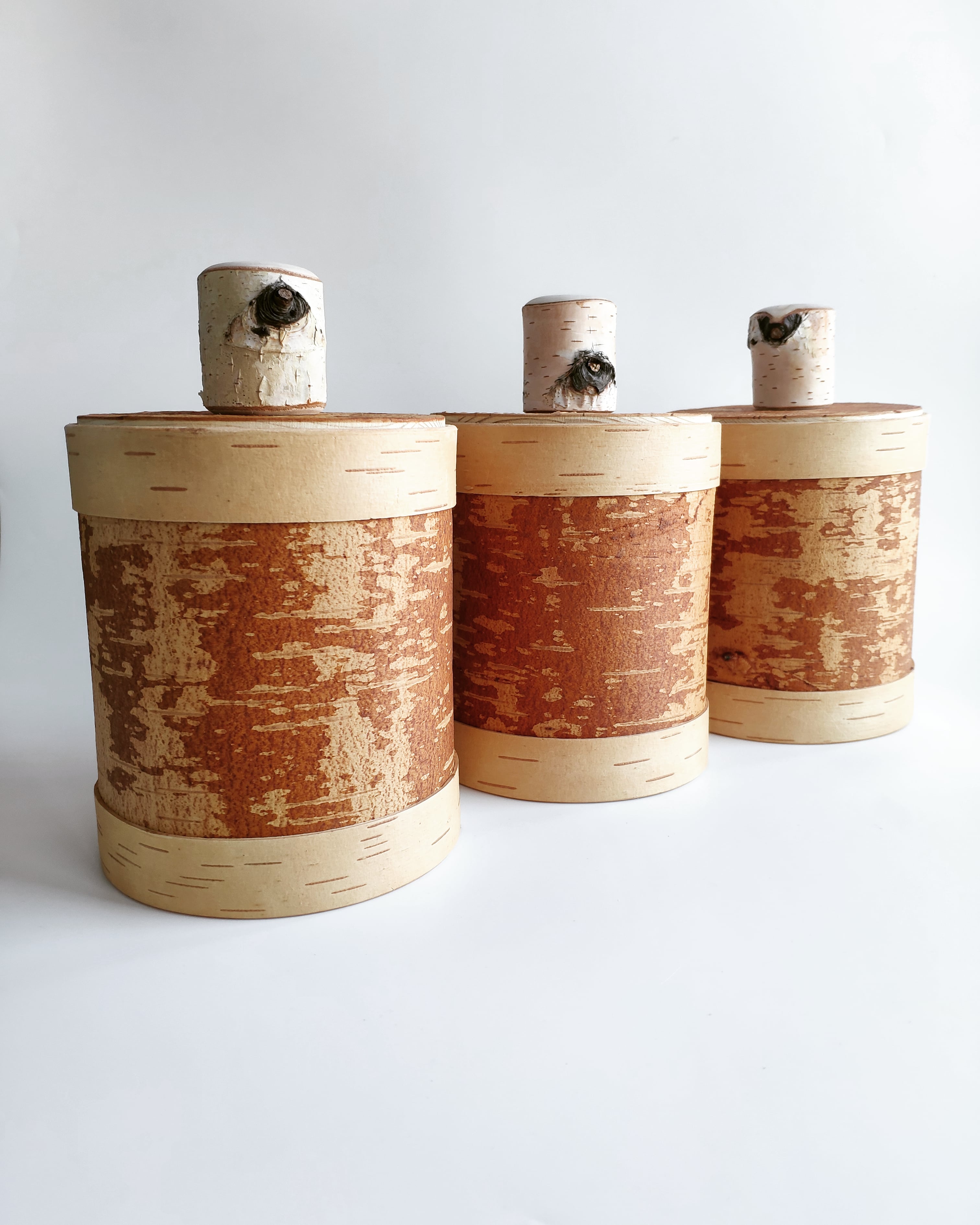 Birch bark box with lid | Inspire Uplift