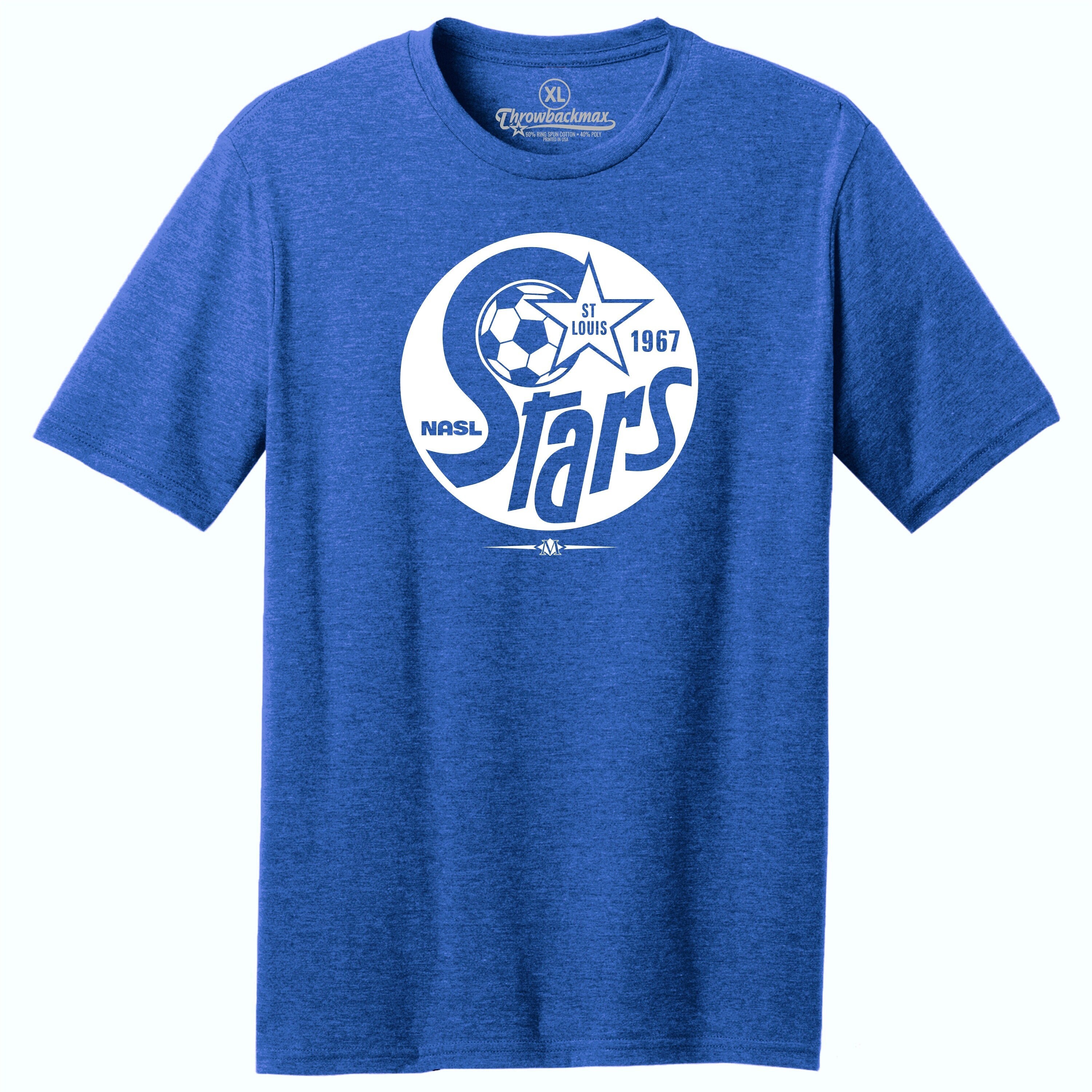 Throwbackmax St. Louis Stars 1967 NASL Soccer Classic Cut, P | Inspire ...