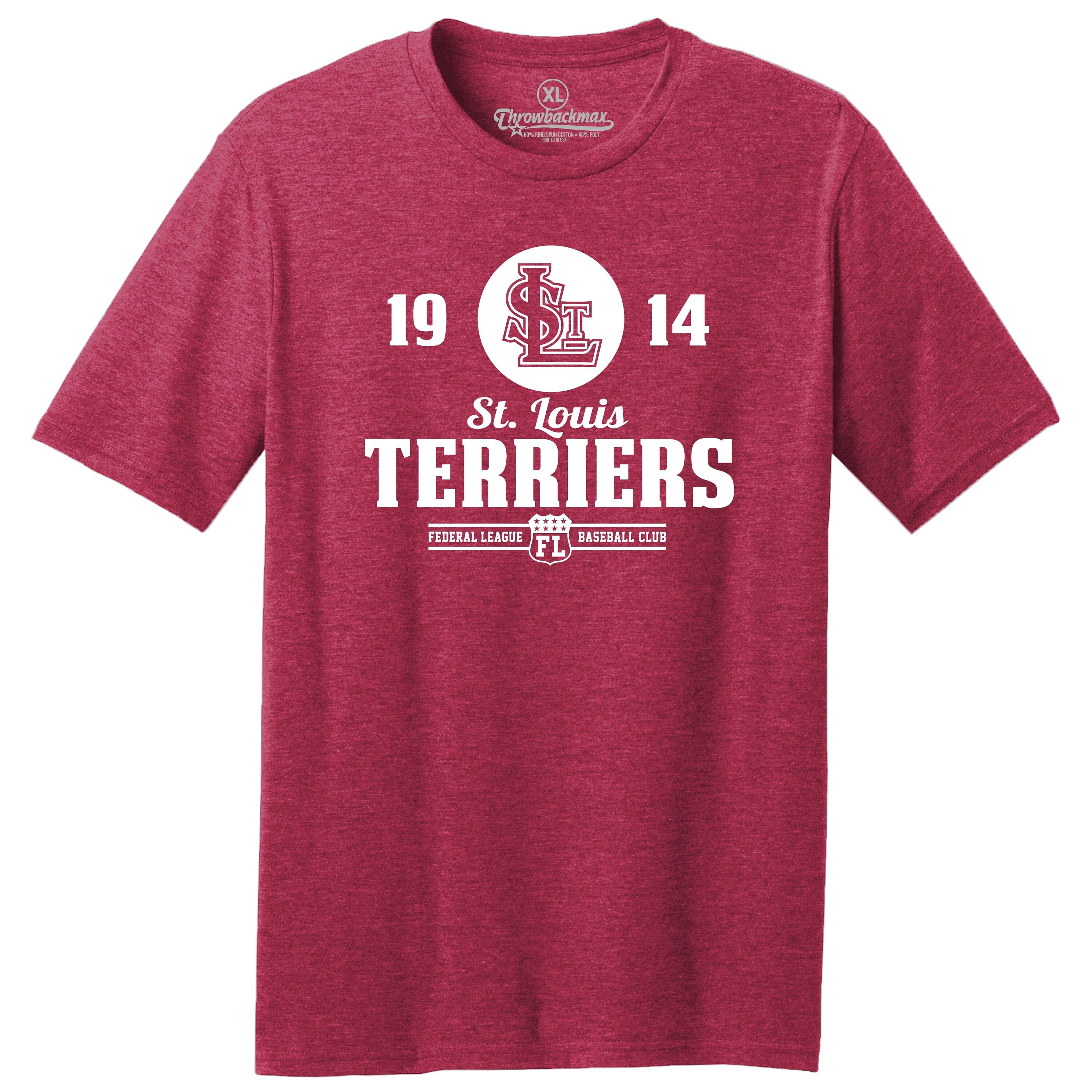 Throwbackmax St. Louis Terriers 1914 Federal League Baseball | Inspire ...