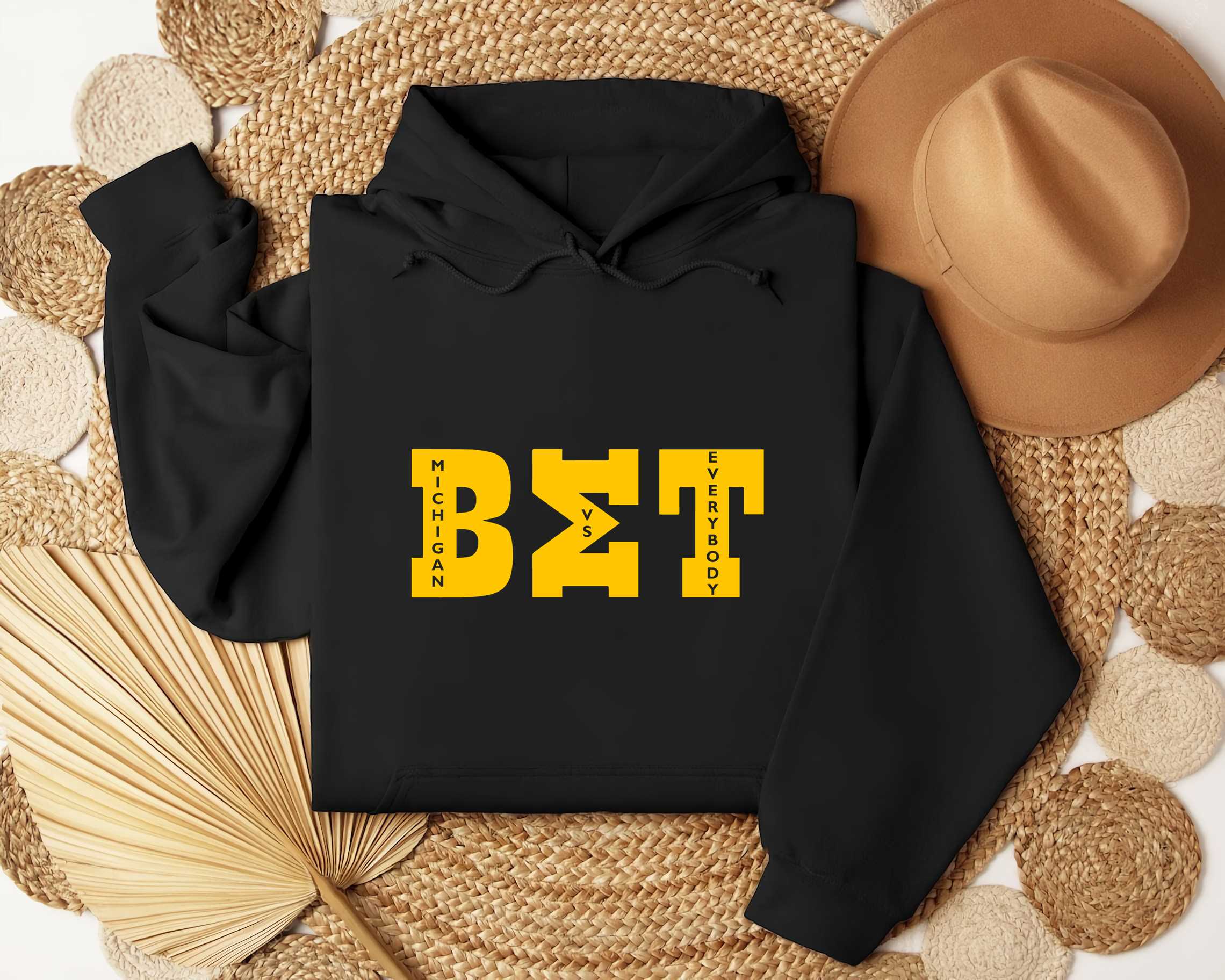 BET Michigan Vs Everybody Wolverine FootballShirt | Inspire Uplift