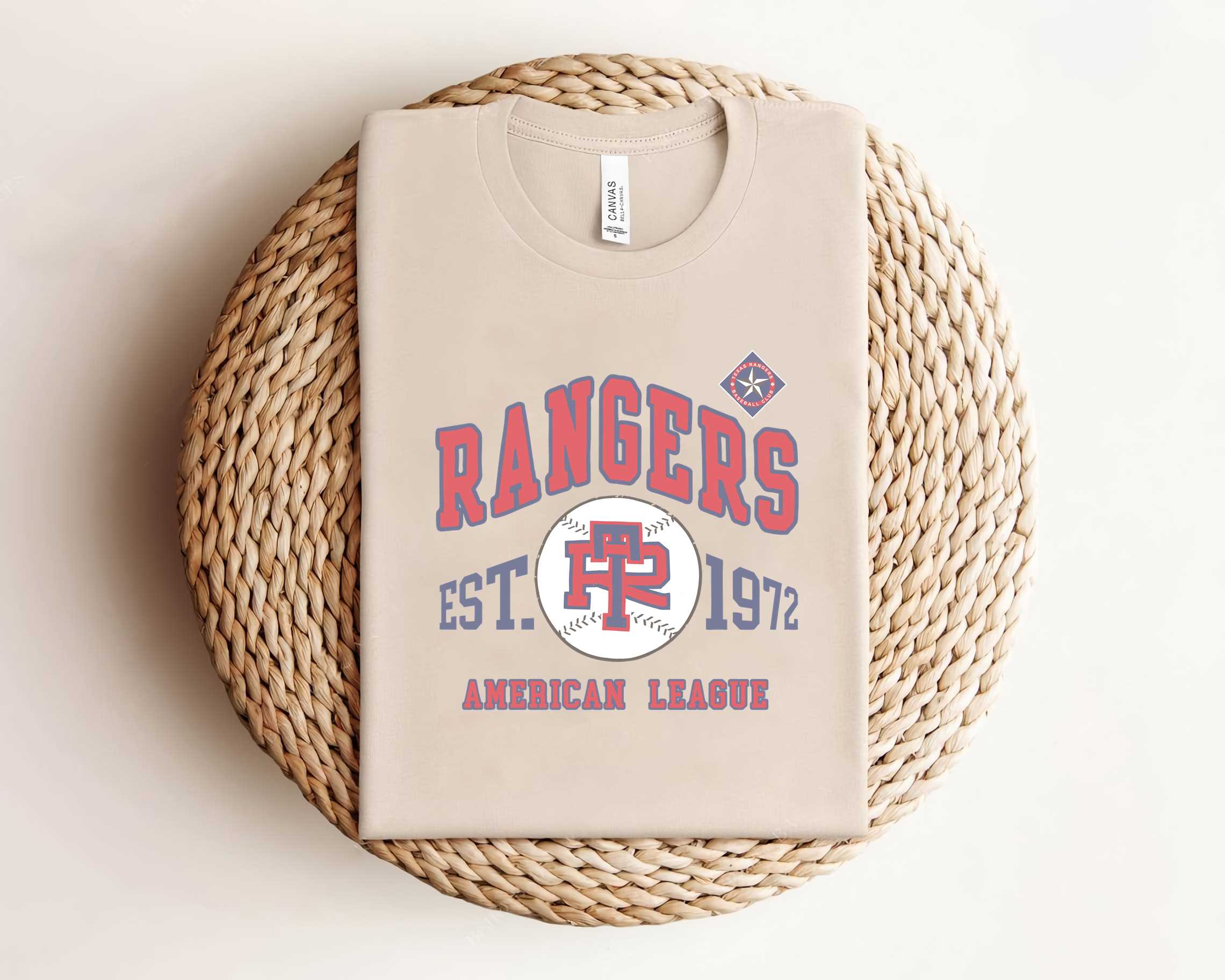 Vintage Texas Rangers American LeagueShirt - Inspire Uplift