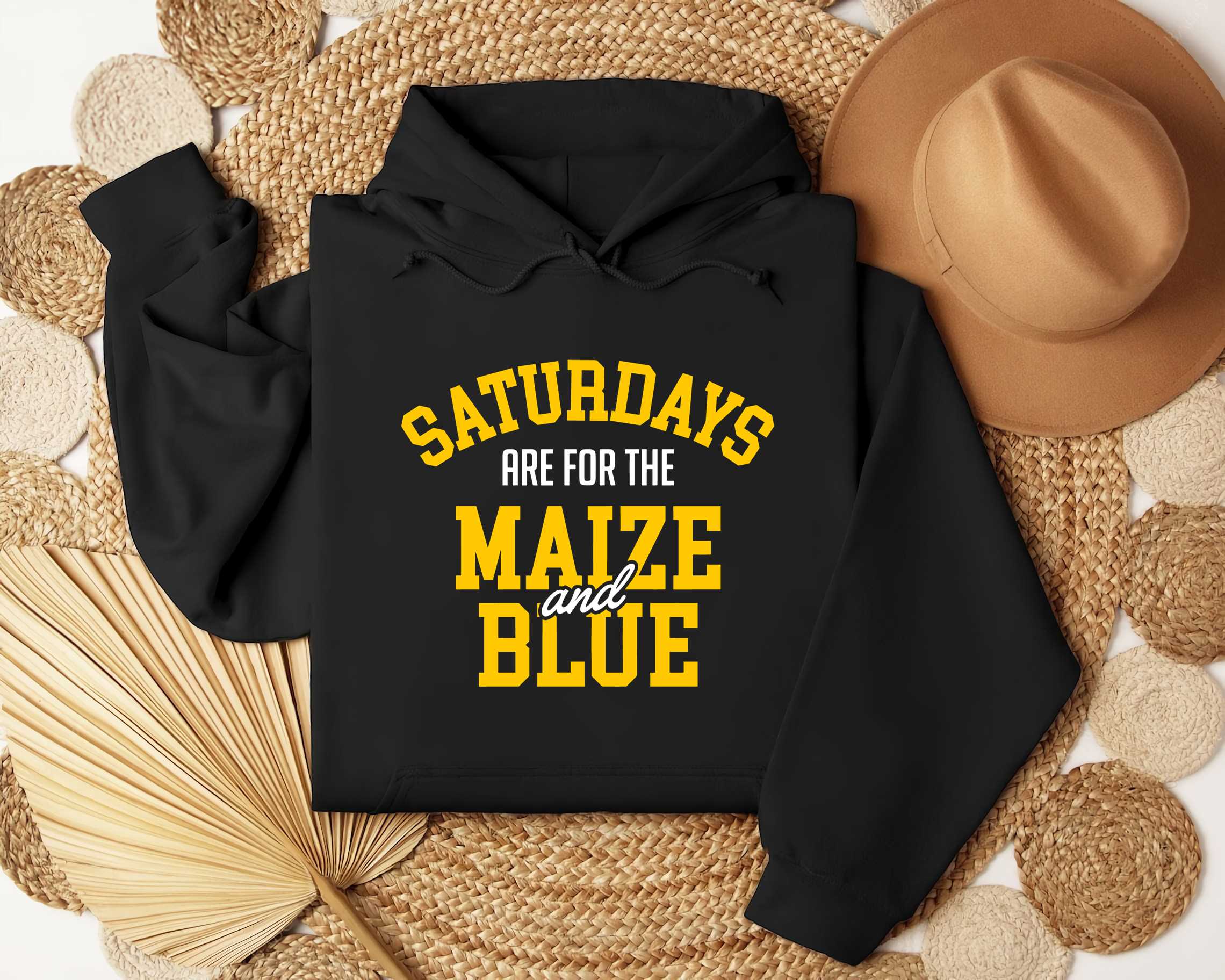 Saturdays Are For The Maize And Blue Michigan CollegeShirt | Inspire Uplift
