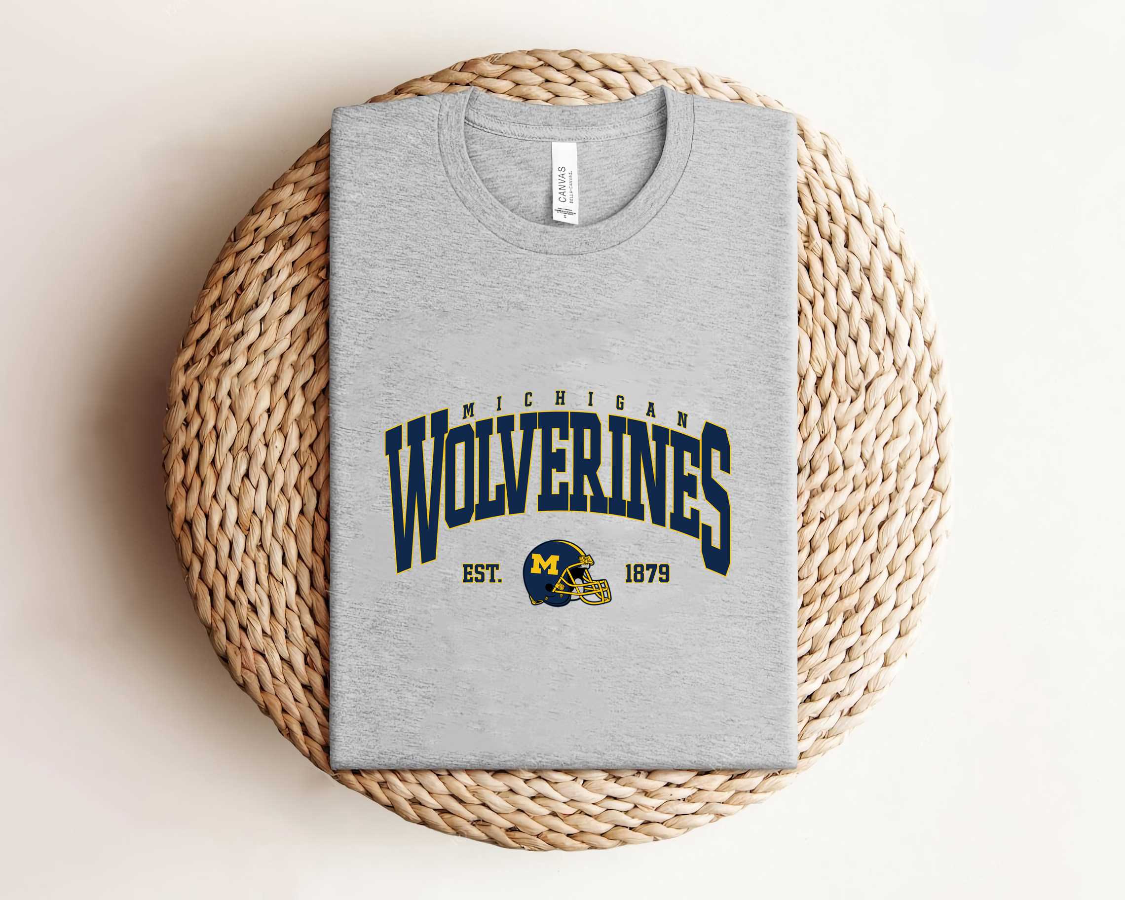 Vintage Michigan Wolverines 1879 FootballShirt | Inspire Uplift