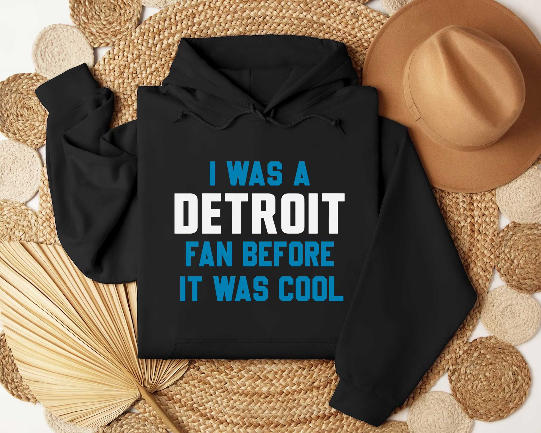 I Was A Detroit Fan Before It Was Cool Shirt - Inspire Uplift