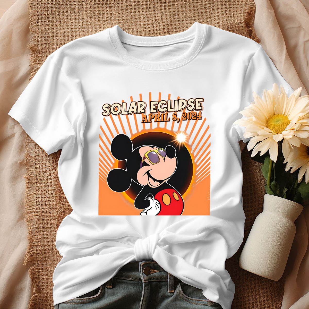 Funny Mickey Total Solar Eclipse Shirt - Inspire Uplift