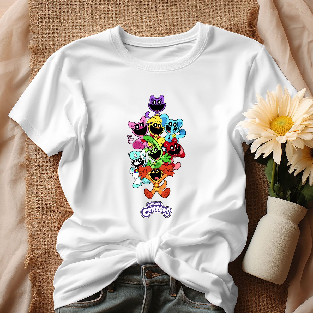 Smiling Critters Poppy Playtime Character Shirt | Inspire Uplift