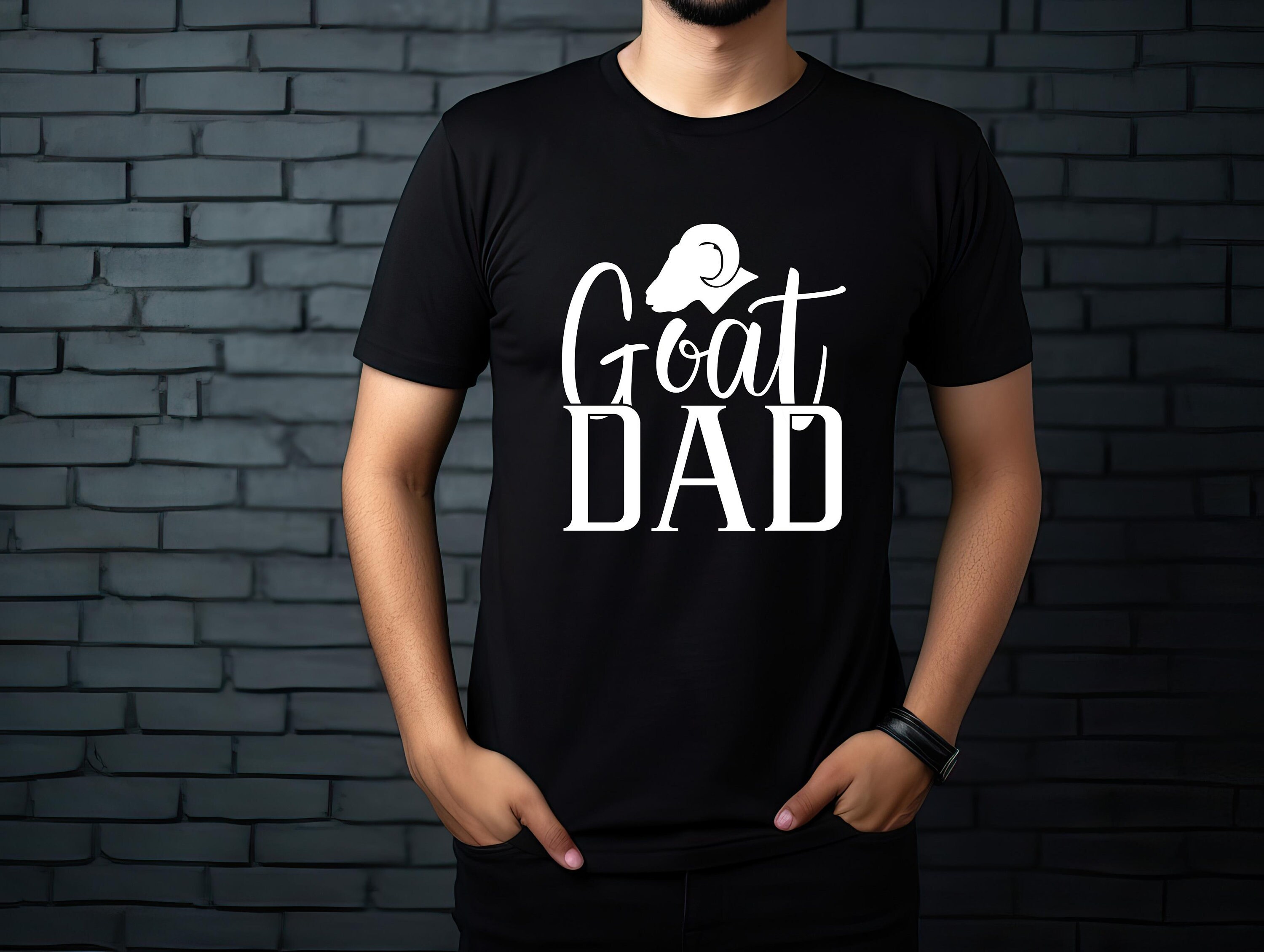 Goat Dad, Goat Lover Shirt, Custom Pet Shirt, Pet Dad Shirt, | Inspire ...