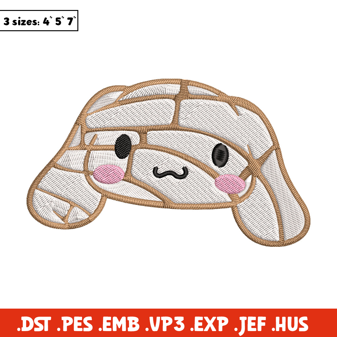 Cinnamoroll Mummy Embroidery Design, Cinnamoroll cartoon Emb | Inspire ...