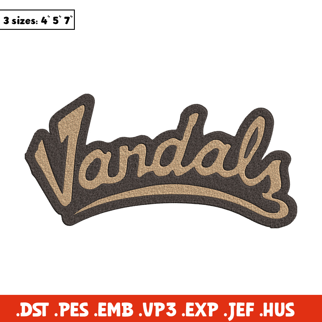 Idaho Vandals logo embroidery design, NCAA embroidery, Embro - Inspire ...