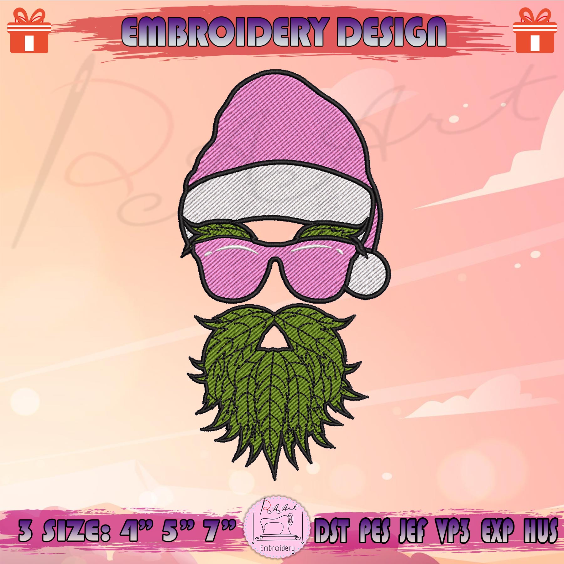 weed embroidery - Inspire Uplift