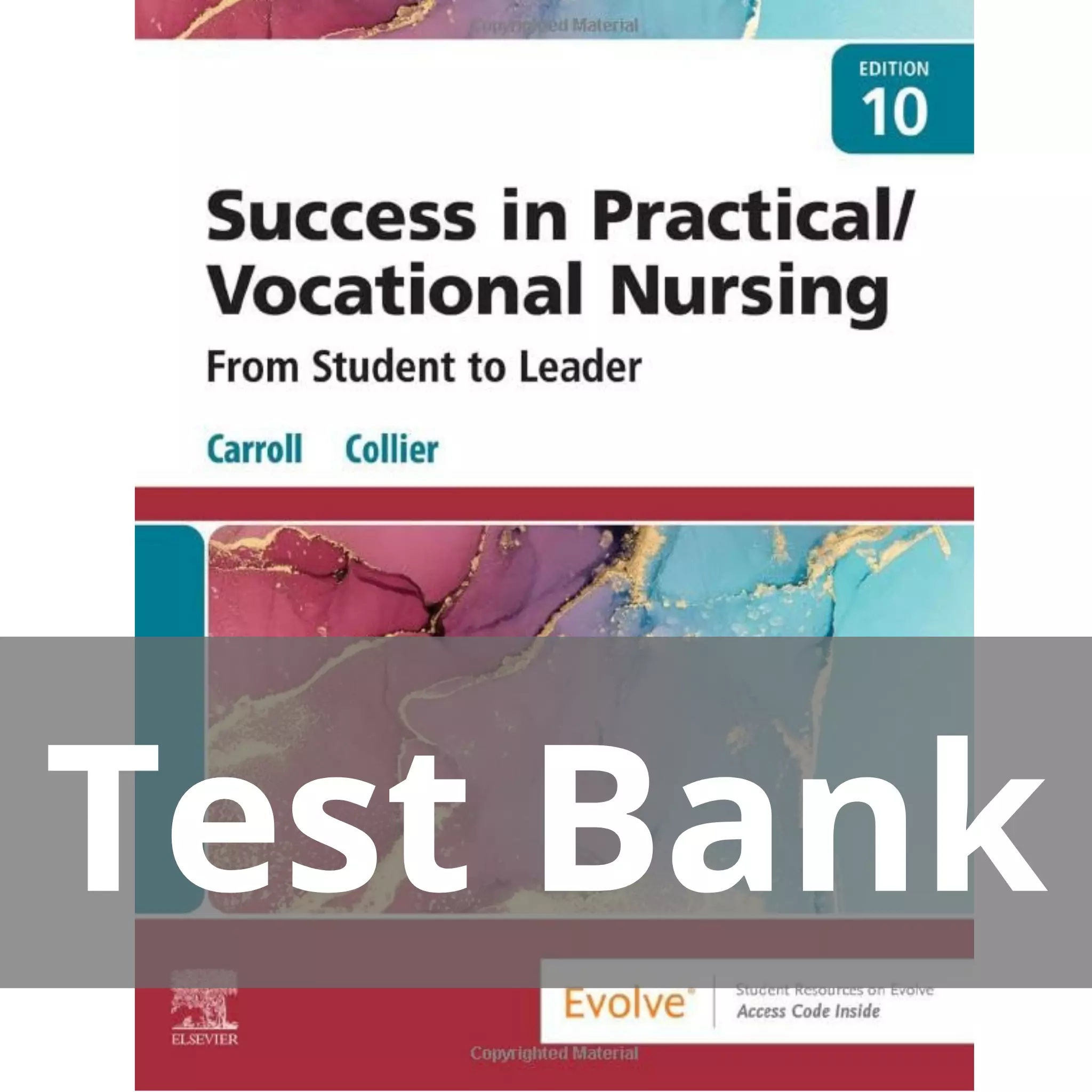 Success in Practical Vocational Nursing 10th Ed Test Bank | Inspire Uplift