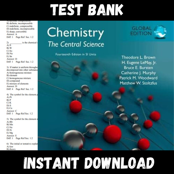 Latest 2023 Chemistry: The Central Science, 14th Edition by | Inspire ...