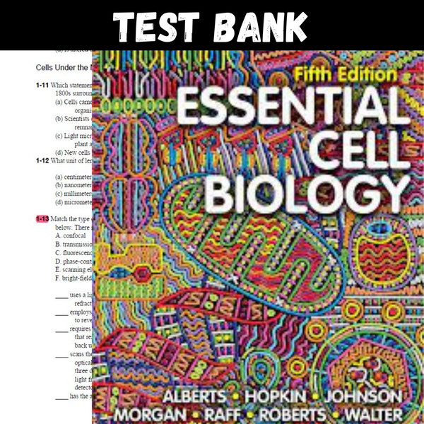 Latest 2023 Essential Cell Biology 5th Edition Alberts Hopki | Inspire ...