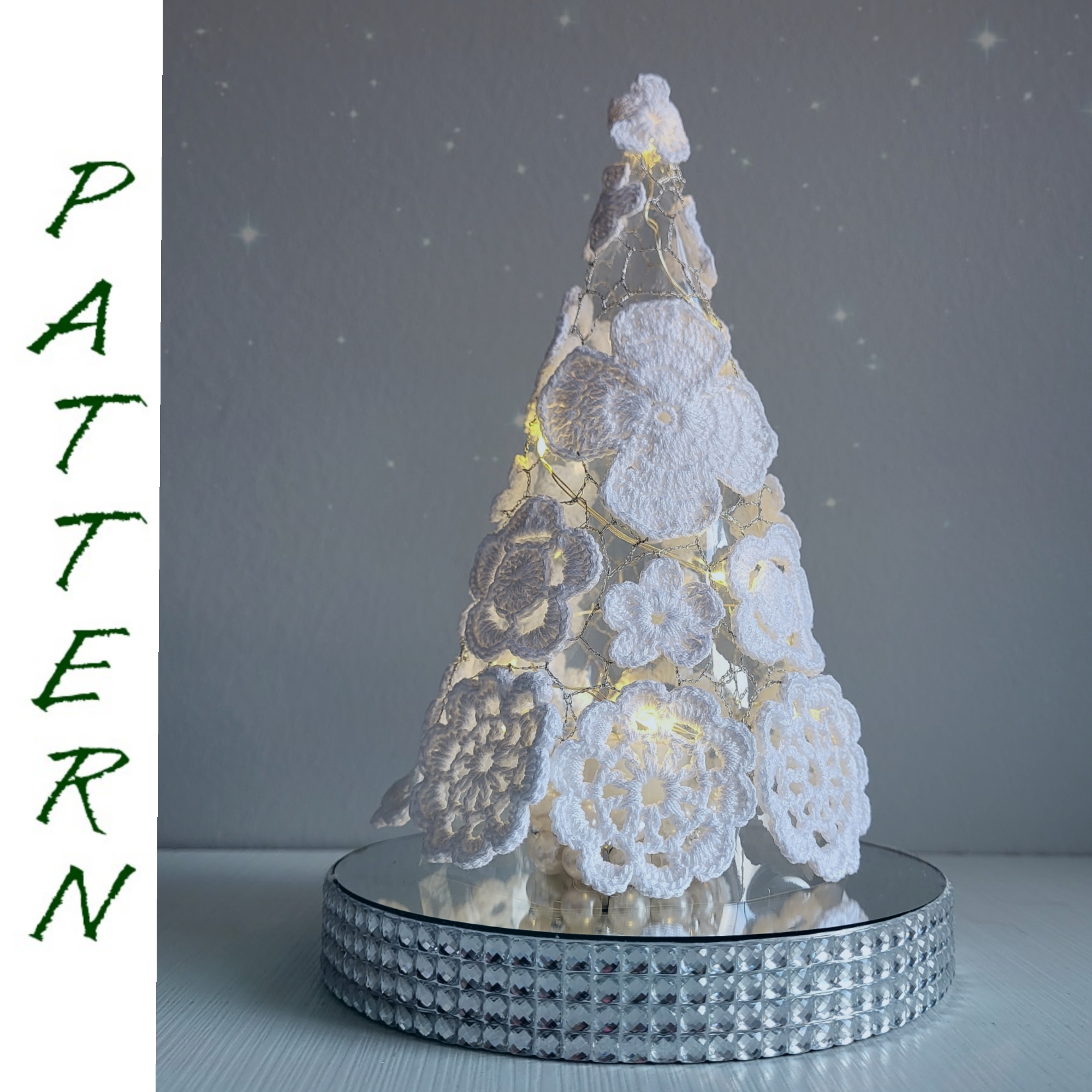 Christmas tree small ornament crochet pattern - Standing Chr | Inspire ...