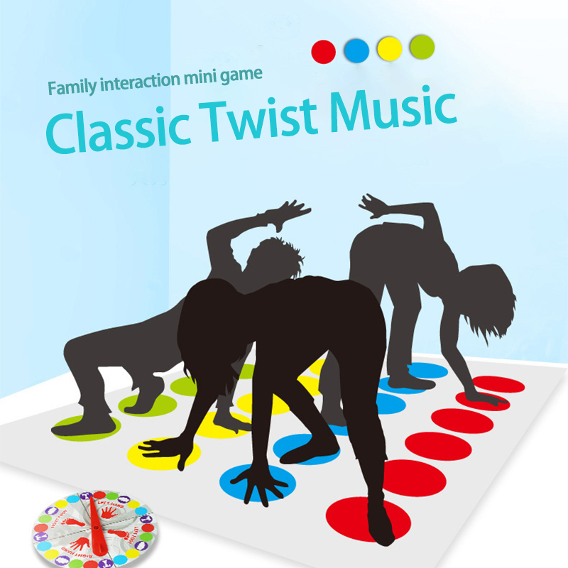 Twist Game – Fun Family Body Move Mat | Party Board Game | Inspire Uplift