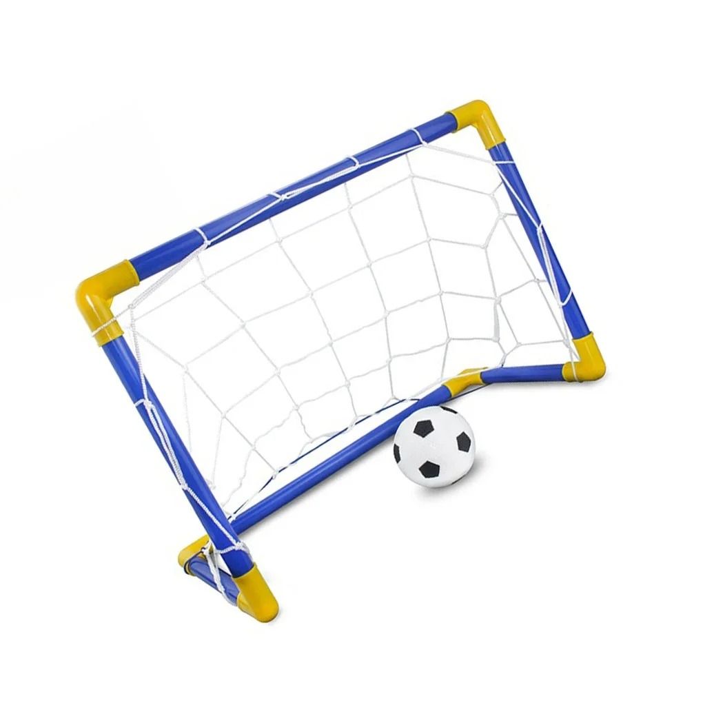 Mini Folding Soccer Goal Set for Kids | Indoor Outdoor | Inspire Uplift
