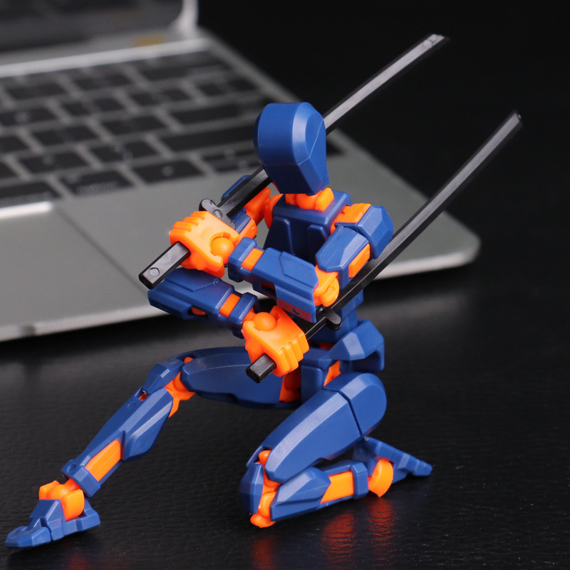 Multi-Jointed Shapeshift Robot-3D Printed Movable Figure Toy | Inspire ...