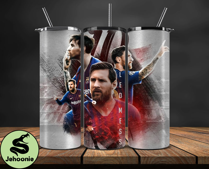 Lionel Messi Tumbler Wrap ,Messi Skinny Tumbler Wrap PNG, D | Inspire ...