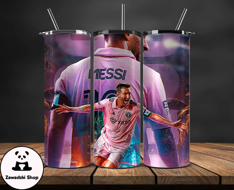 Lionel Messi Tumbler Wrap ,Messi Skinny Tumbler Wrap PNG, D | Inspire ...