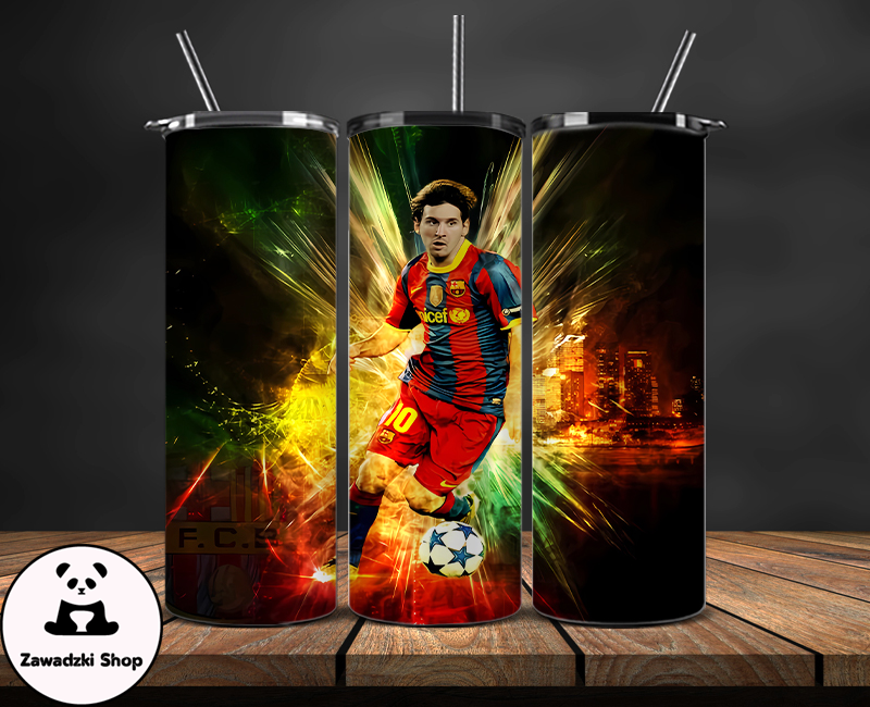 Lionel Messi Tumbler Wrap ,Messi Skinny Tumbler Wrap PNG, D | Inspire ...