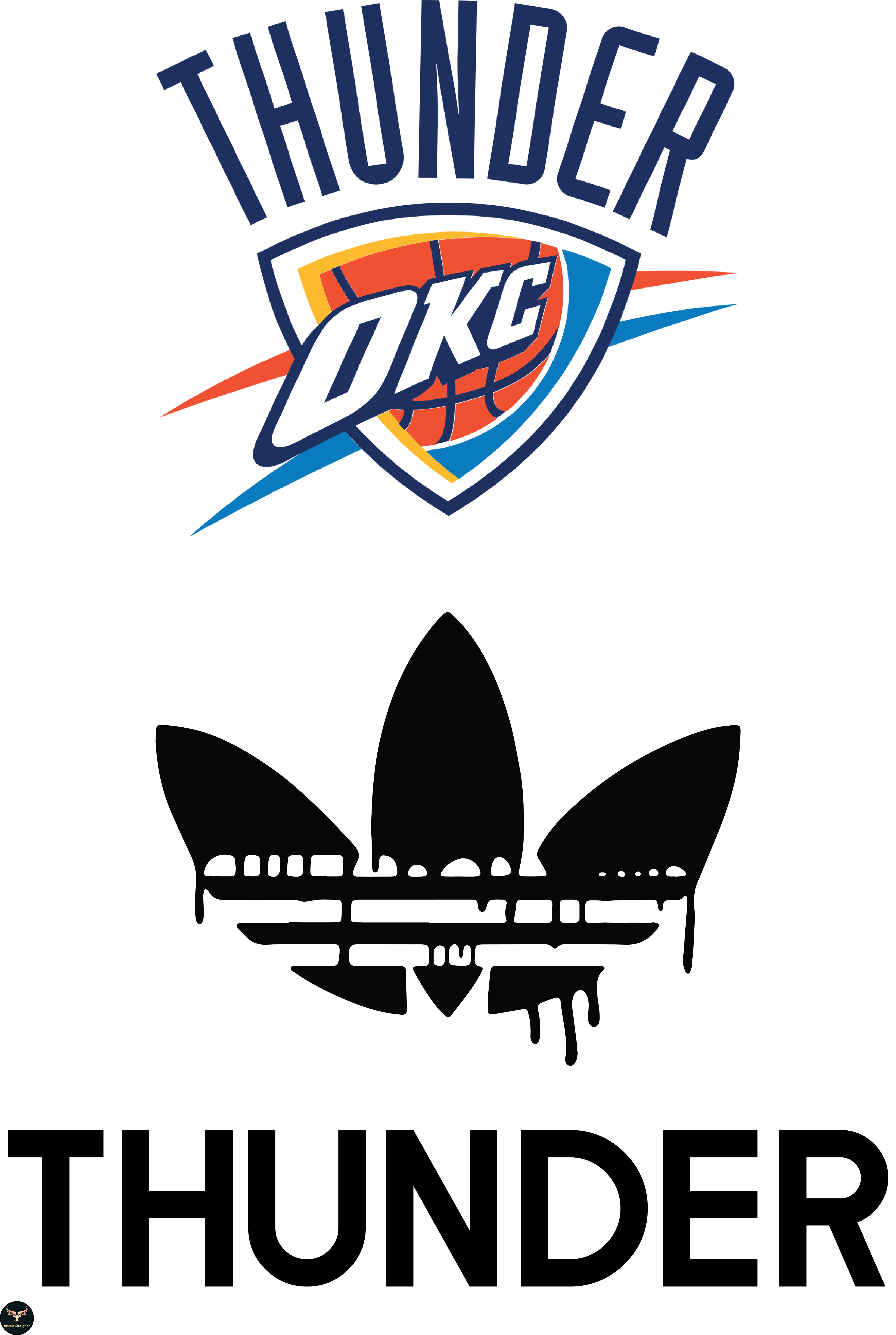 OKC Thunder PNG, Adidas NBA PNG, Basketball Team PNG, NBA T | Inspire ...