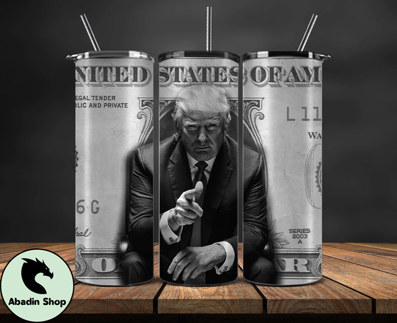 Donald Trump Tumbler Wraps,Trump Tumbler Wrap PNG Design by | Inspire ...